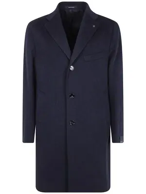 Tagliatore Coat Wool-cashmere "medium Bruce - Gray