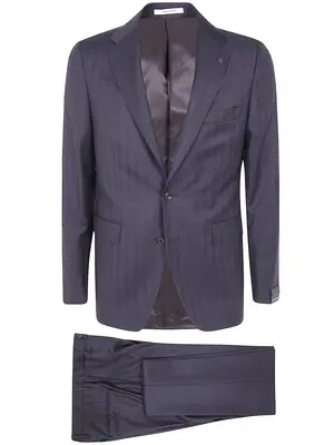 Tagliatore Jacket Single Breasted "bruce - Brown