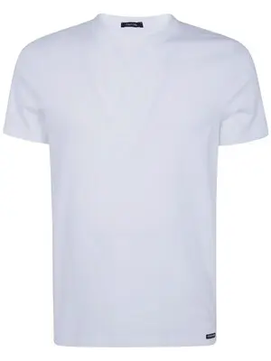 TOM FORD UNDERWEAR T-shirt Crewneck Cotton Stretch Jersey - White