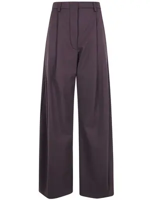 THELATEST Pants Wide Leg "e-billie - Brown