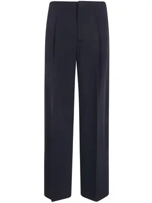 Alberta Ferretti Trousers Stretch "cady Stretch - Black