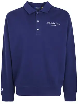 Polo Ralph Lauren Sweater Knit Pullover "newport Navy - Blue
