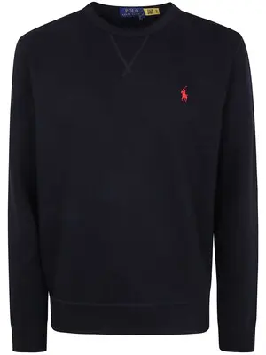 Polo Ralph Lauren Sweatshirt Long Sleeve "knit - Black