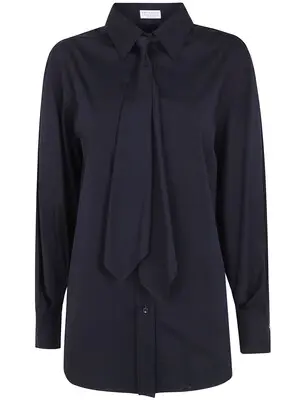 Brunello Cucinelli Shirt Cotton "ribbon Cotton Shirt - Black