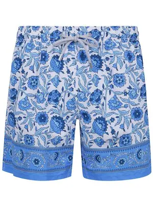 MC2 SAINT BARTH Swim Shorts Classic Print "gustavia