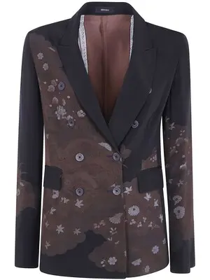 IBRIGU Jacket Double Breasted "traditional Kimono
