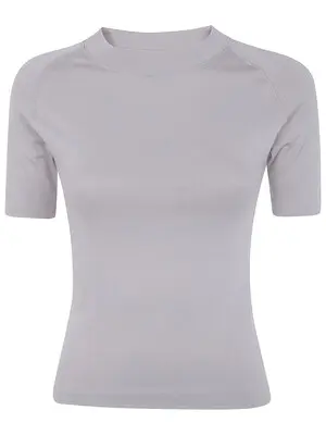 Fear Of God T-shirt Short Sleeve "s Shrunken Baseball - Gray