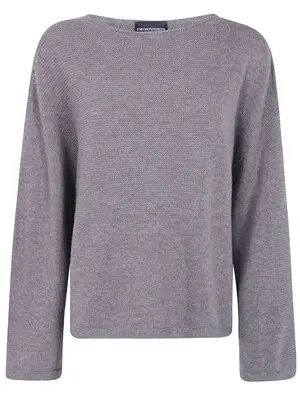 Emporio Armani Sweater Wool Cashmere - Gray