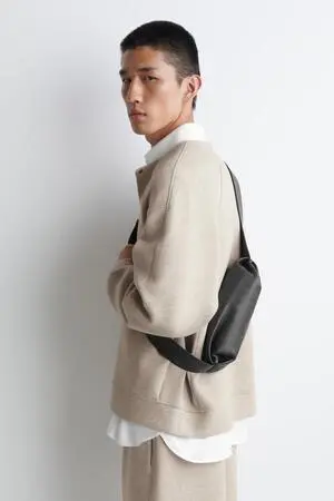 Cos Module Crossbody Bag Leather