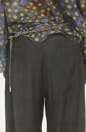 Mango Straight Leg Suit Pants