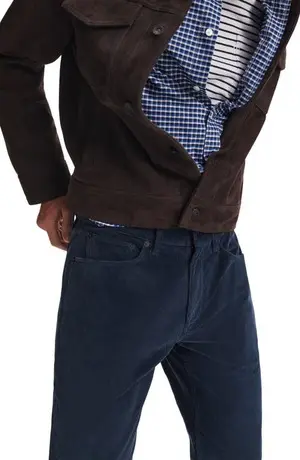 Rag & Bone Fit 3 Straight Leg Corduroy Pants - Salute