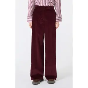 Max Mara Tania Wide Leg Corduroy Pants