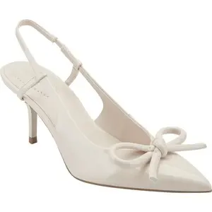 Bandolino Margla Faux Leather Slingback Pump - Ivory
