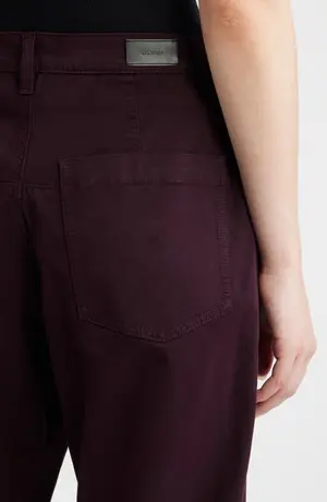 DL1961 Bilie Easy Barrel High-rise Twill Pants