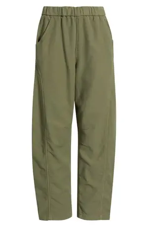 Marine Layer Jessie Barrel Leg Cotton Blend Pants