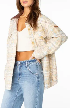 Roxy Overlander Fleece Shirt Jacket