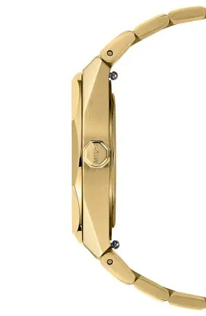 MIDO Multifort 8 One Crown Automatic Goldtone Bracelet Watch