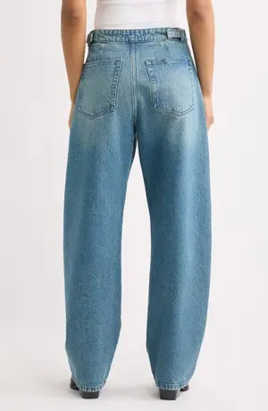 Rag & Bone Vito High Waist Wide Leg Pants