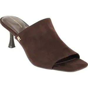 TOMMY HILFIGER Sassey Faux Leather Slide Sandal