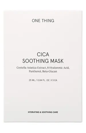 ONE THING Cica Soothing Mask Set - No Color