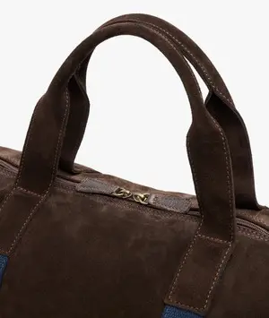 MY STYLE BAGS Boston Duffel Bag Deluxe - Dark Brown