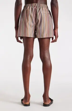 Paul Smith Signature Striped Swim Trunks