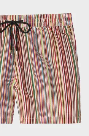 Paul Smith Signature Striped Swim Trunks
