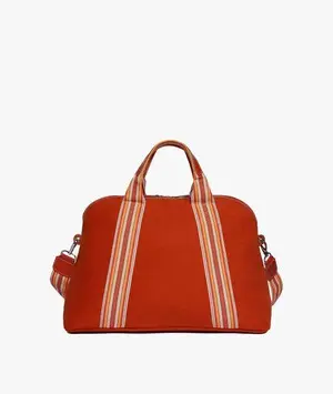 MY STYLE BAGS Macari London Duffel Bag Orange