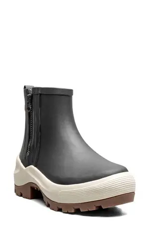 Bogs Piper Zip Rain Bootie - Black Multi