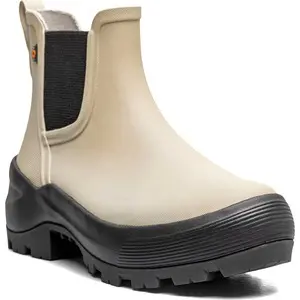 Bogs Piper Waterproof Chelsea Rain Boot - Oatmeal