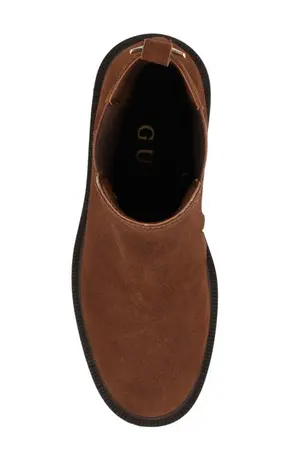 Guess Fynli Chelsea Boot - Medium Brown