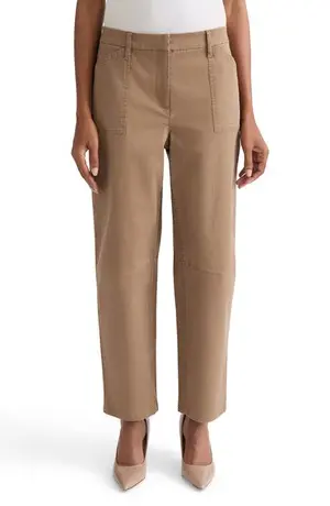Jones New York Patch Pocket Barrel Leg Pants
