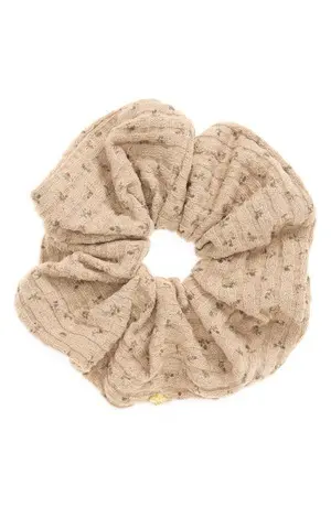 L. Erickson Story Scrunchie - Brown