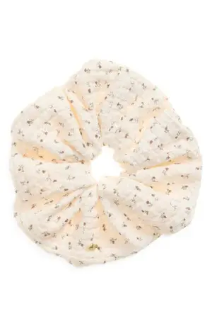 L. Erickson Story Scrunchie Cream