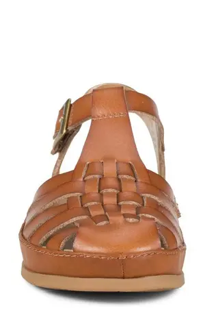 BARETRAPS Welsy Fisherman Sandal - Dark Caramel