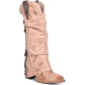 FREEBIRD Jules Leather Western Boots - Blush