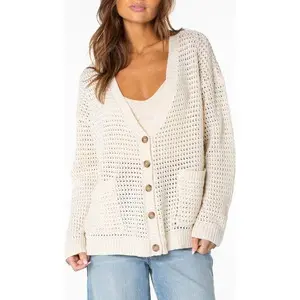 Roxy Tamarindo Open Stitch Cardigan - Dew