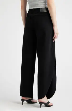 DL1961 Rori Mid Rise Wide Barrel Leg Jeans