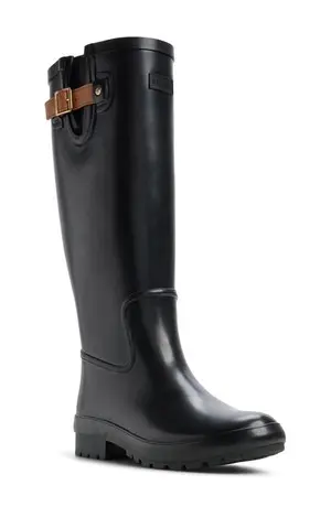 Sperry Drizzle Tall Waterproof Rain Boot - Black