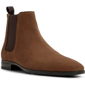 Ted Baker London Norwich Plain Toe Chelsea Boot - Brown