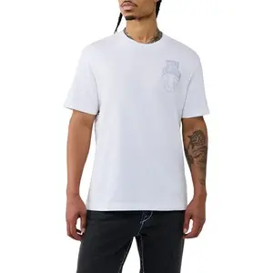 True Religion True No. 1 Buddha Graphic T-shirt - Optic White