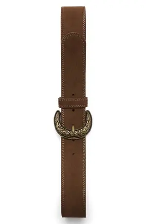 Mango Suede Effect Belt