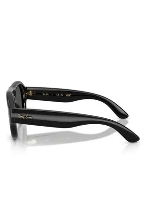 Ray-ban A$ap Rocky 52mm Pilot Puffer Sunglasses