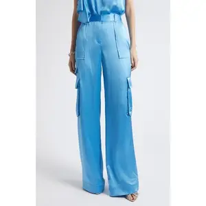 Ramy Brook Hannah Wide Leg Cargo Pants - Oasis