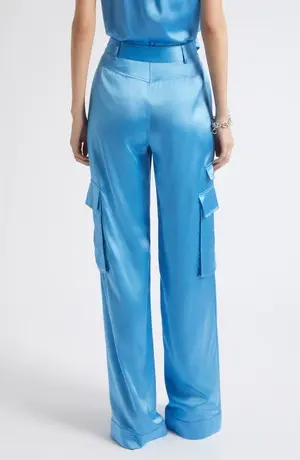 Ramy Brook Hannah Wide Leg Cargo Pants