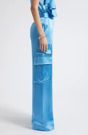 Ramy Brook Hannah Wide Leg Cargo Pants
