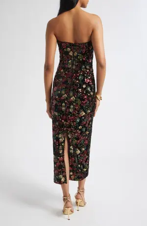 Ramy Brook Natalie Strapless Midi Dress