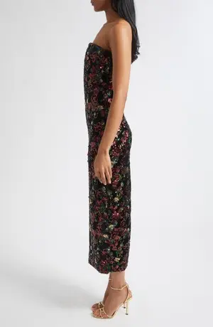 Ramy Brook Natalie Strapless Midi Dress
