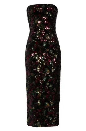 Ramy Brook Natalie Strapless Midi Dress