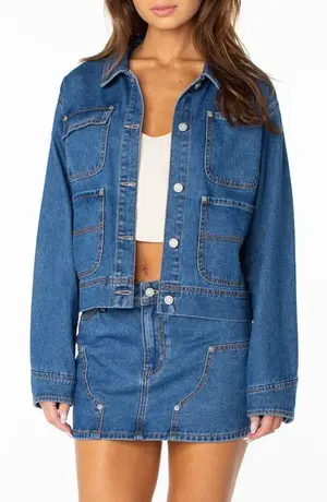 Roxy Reel Life Denim Jacket - High Surf